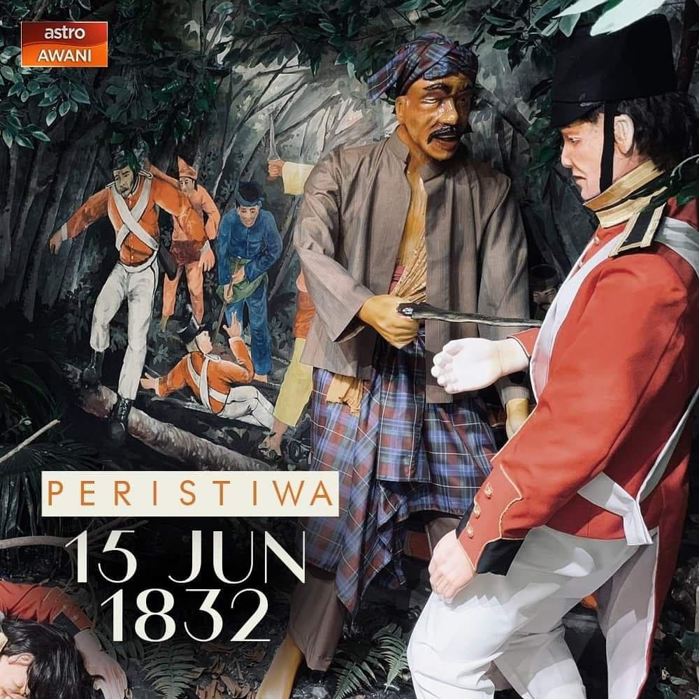 15 Jun 1832 Perang Naning, Kalah Karena Dihianati | Penarafflesiacom ...